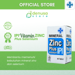 IPI Mineral Zinc Plus Selenium 45 Tablet - Denusa Store