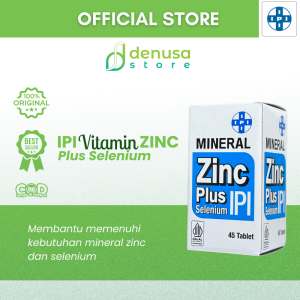IPI Mineral Zinc Plus Selenium 45 Tablet - Denusa Store