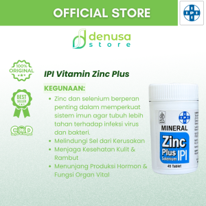 IPI Mineral Zinc Plus Selenium 45 Tablet - Denusa Store