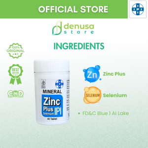 IPI Mineral Zinc Plus Selenium 45 Tablet - Denusa Store