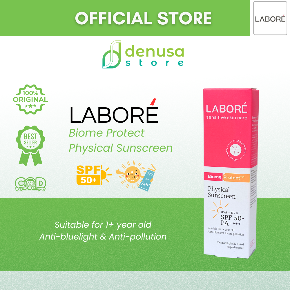 LABORE Biome Protect Physical Sunscreen UVA+UVB SPF 50+