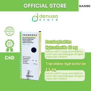 TREMENZA Sirup 60 ml - Denusa Store
