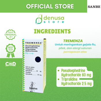 TREMENZA Sirup 60 ml - Denusa Store