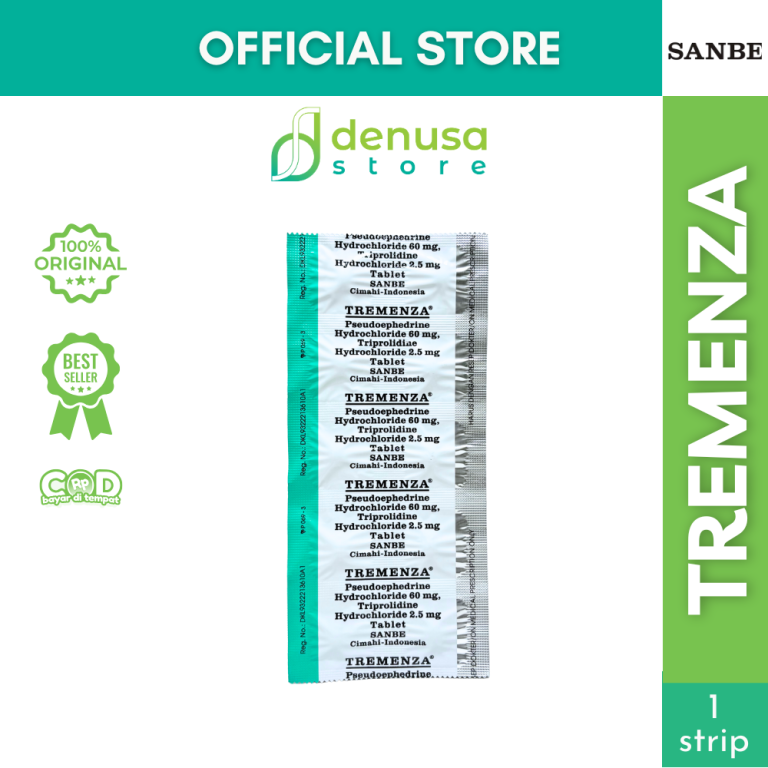 TREMENZA Tablet 1 Strip 10 Tablet - Denusa Store